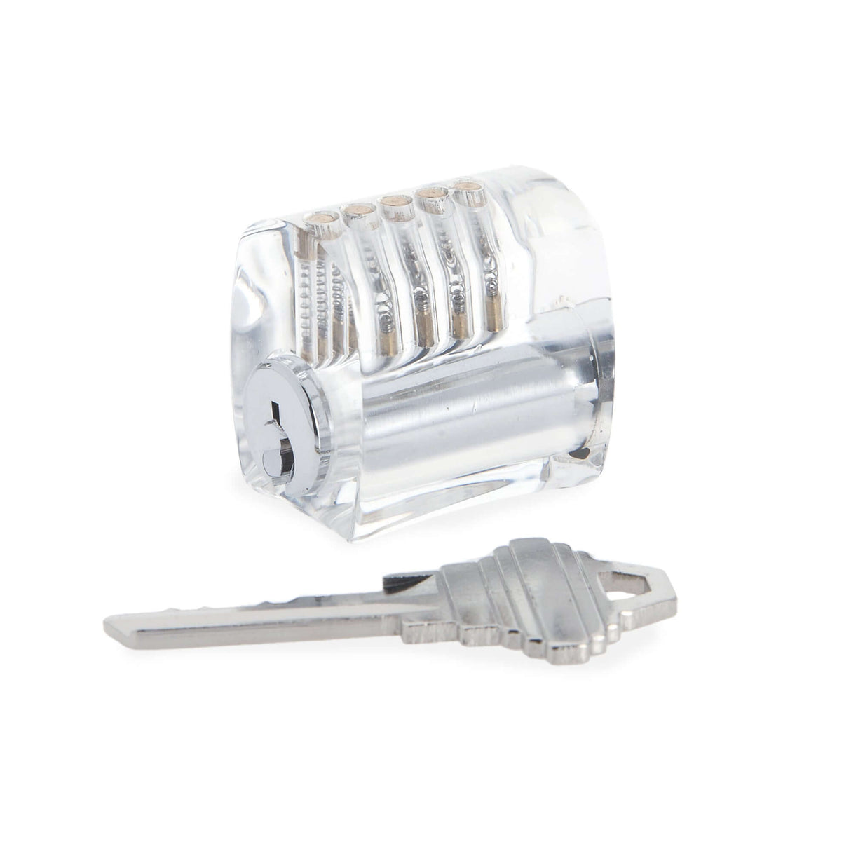 Dangerfield Clear Acrylic Practice Lock - Standard Pins - Medium diffi ...