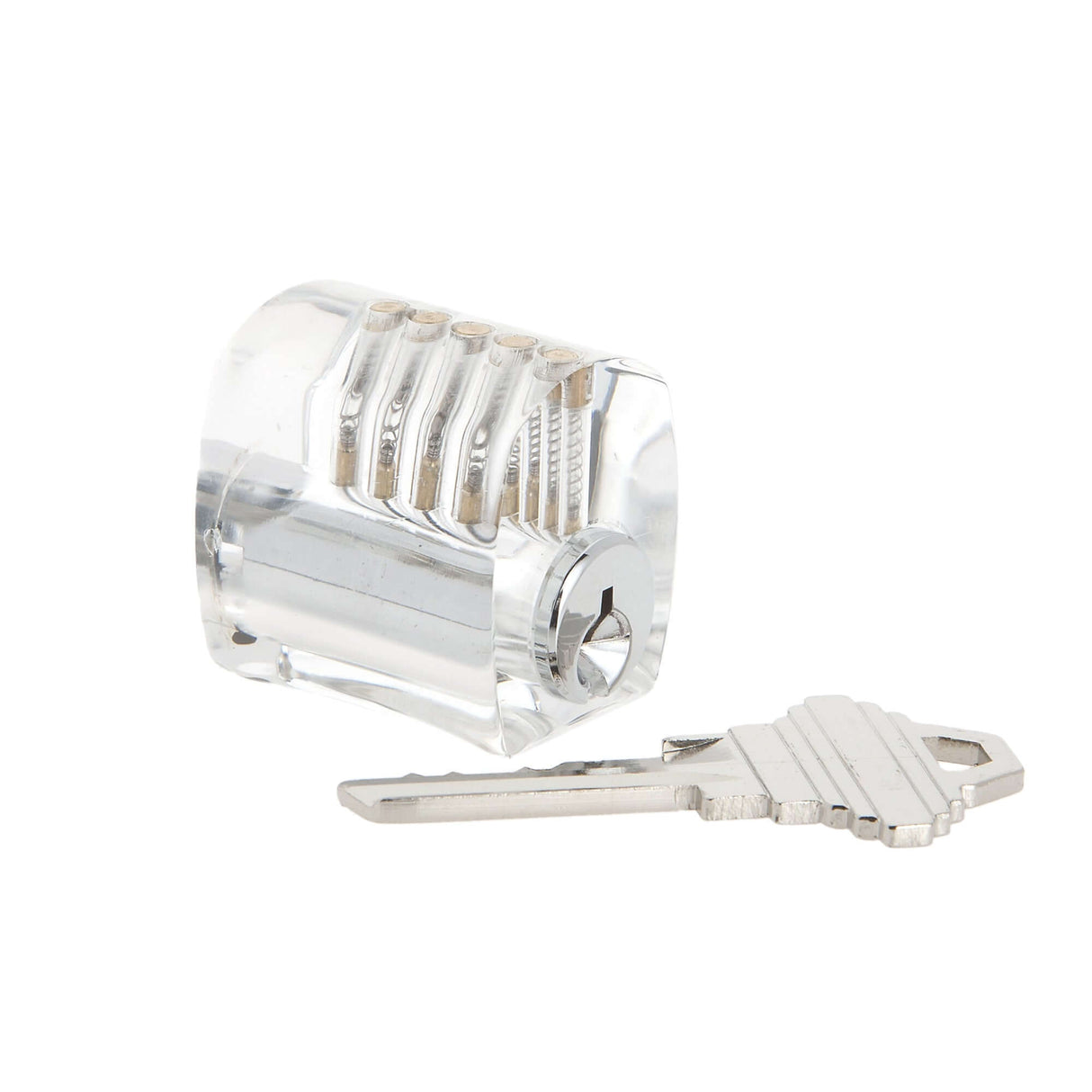 Dangerfield Clear Acrylic Practice Lock - Standard Pins - Medium diffi ...