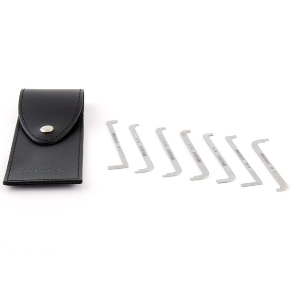 Multipick ELITE Top of Keyway 7 Piece Wrench Set 2 + Case