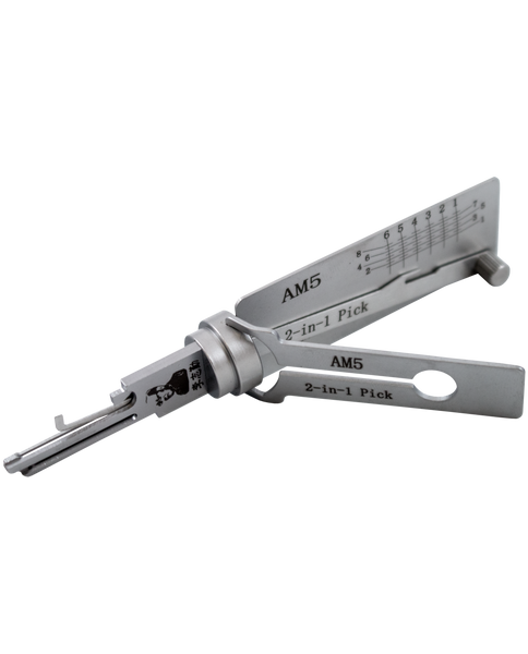 Original LISHI AM5 2 in 1 Lock Pick + Decoder