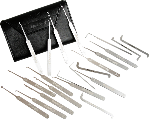 Multipick ELITE 23 Slim Lock Pick Set - 0.4mm