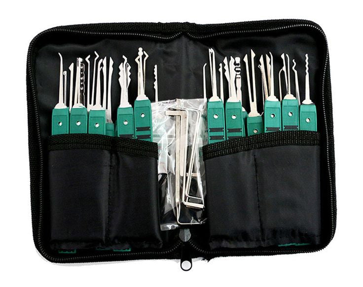 KLOM 32 Piece Lock Pick Set + Case