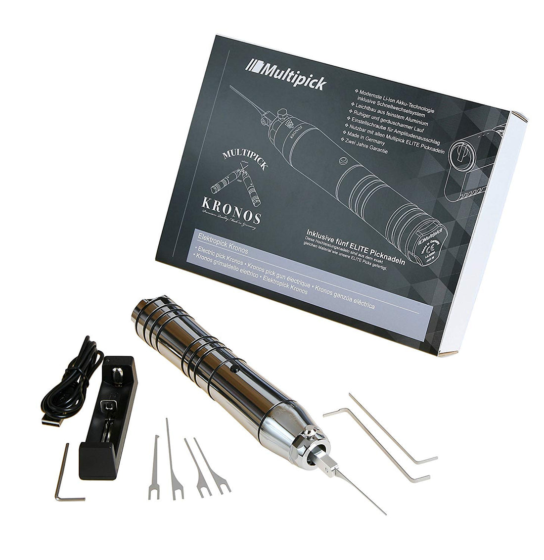 Multipick KRONOS Electric Lock Pick Gun (EPG) | LockPickWorld
