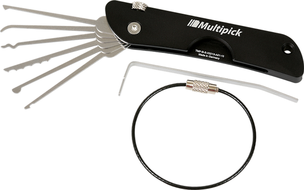 Jackknife Lock Pick Set - Blackline Edition