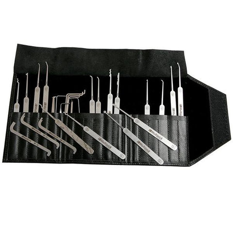 Multipick ELITE 27 piece Professional Lock Pick Set + Case