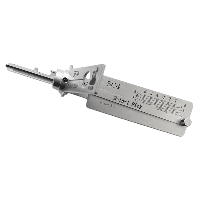 Lishi SC4 Schlage 6-Pin Pick and Decoder | LockPickWorld
